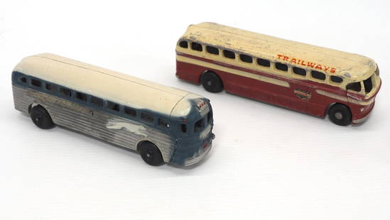 Greyhound Cast Aluminum Bus, Realistic Toy Co.