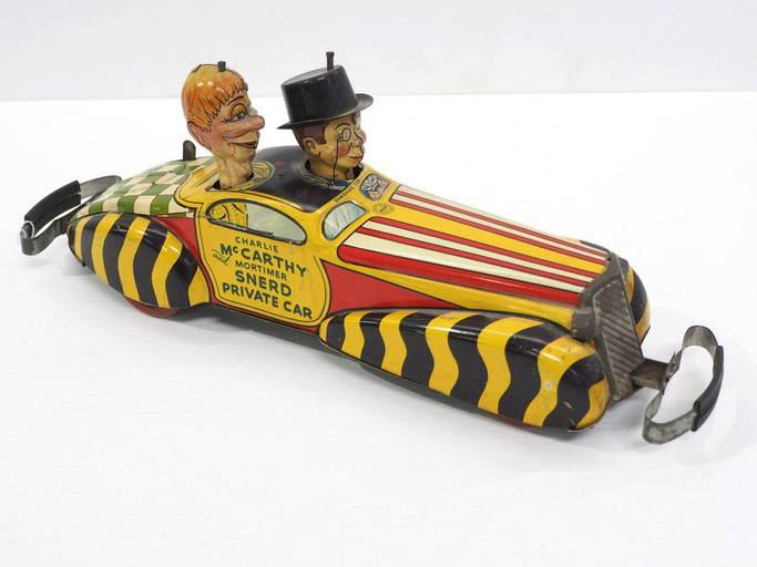 Marx Charlie Mccarthy Mortimer Snerd Private Car