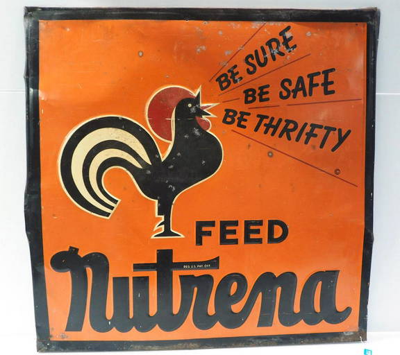 Nutrena Feed sign (#0119) on Dec 16, 2022 | Chupp Auctions & Real ...