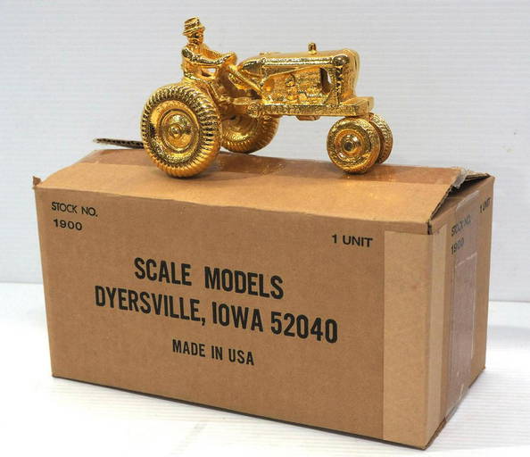 Scale Models 50th Anniversary Gold Tractor (#0145) on Jan 07, 2023 ...