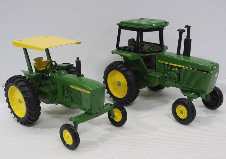 (2) Ertl John Deere Tractors