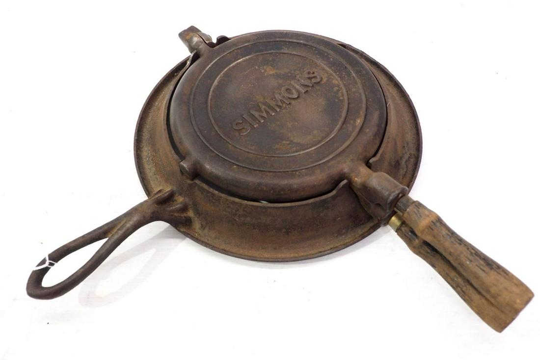Simmons cast iron waffle iron - Mar 09, 2023 | Chupp Auctions & Real ...