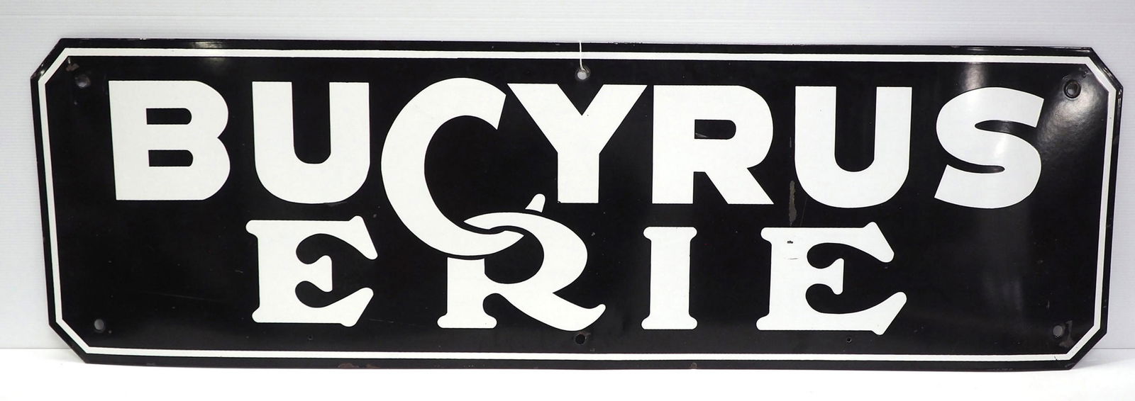 Bucyrus Erie Sign