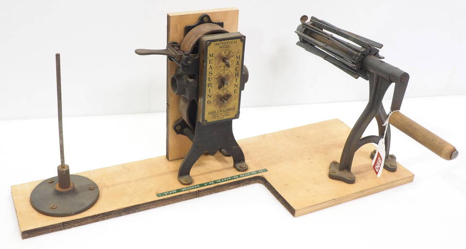 Hand Crank Wire Measuring Machine