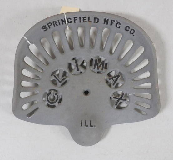 Springfield Mfg. Co. Climax cast iron seat (#1081) on Mar 10, 2023 ...