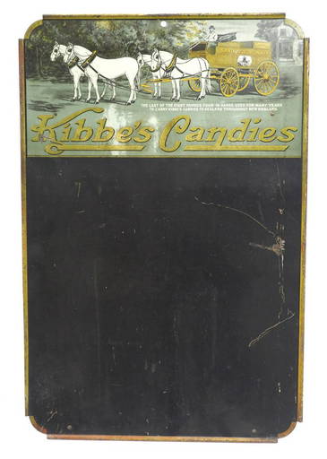 Kibbe's Candies Sign