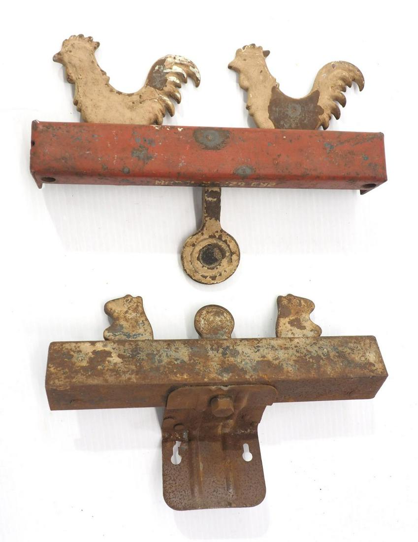 (2) Cast Iron Targets