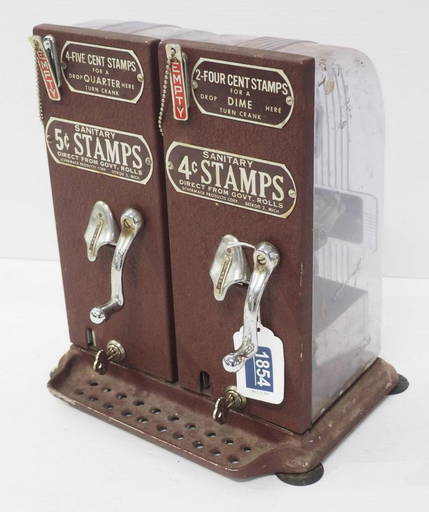 Dual coin-operated stamp vendor (#1854) on Mar 11, 2023 | Chupp ...