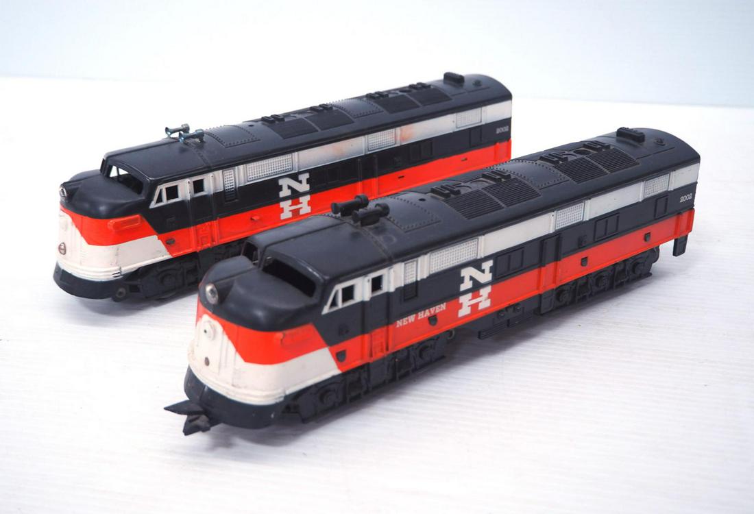 Marx #2002 A and B New Haven Train Set (#0254) on Apr 19, 2023 | Chupp ...