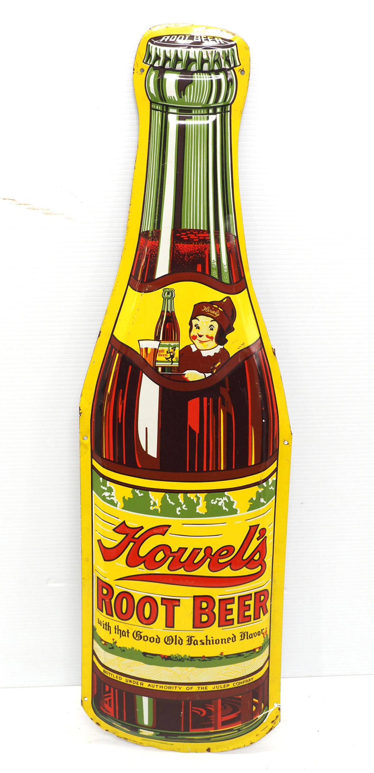 Howels Root Beer Sign Auction