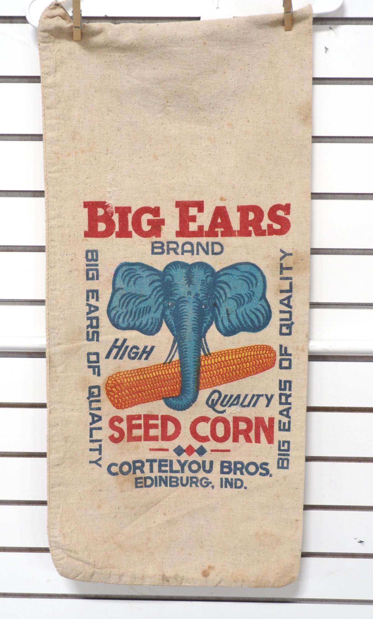 Big Ears Cloth Seed Corn Bag