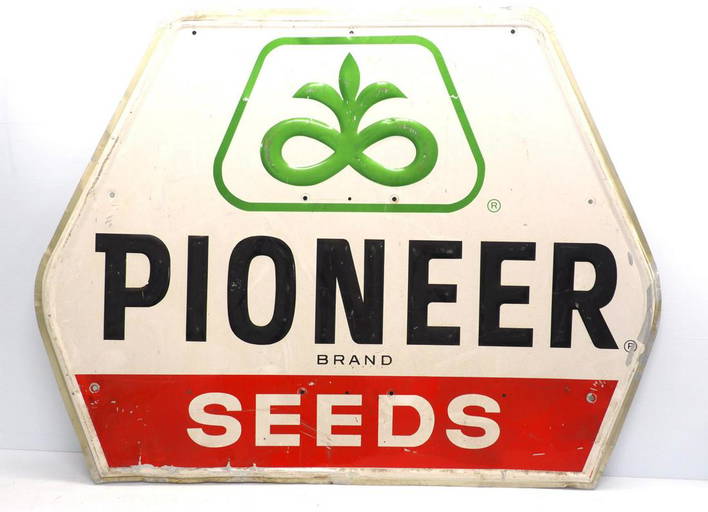 Pioneer Seeds Sign