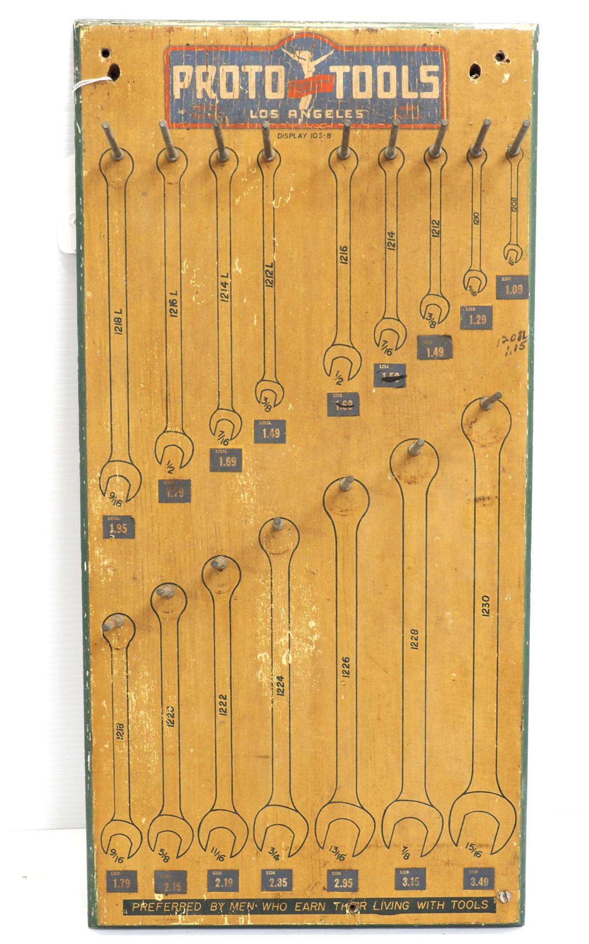 Proto Tools Store Tool Display Sign