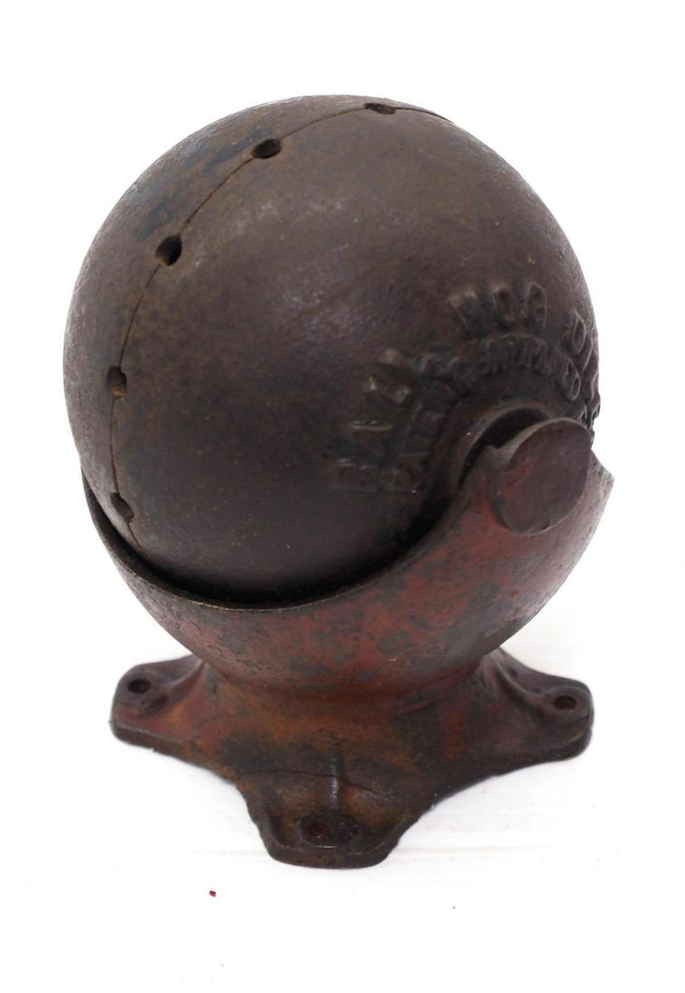 Cast Iron Salesman Sample Ball Hog Oiler Auction