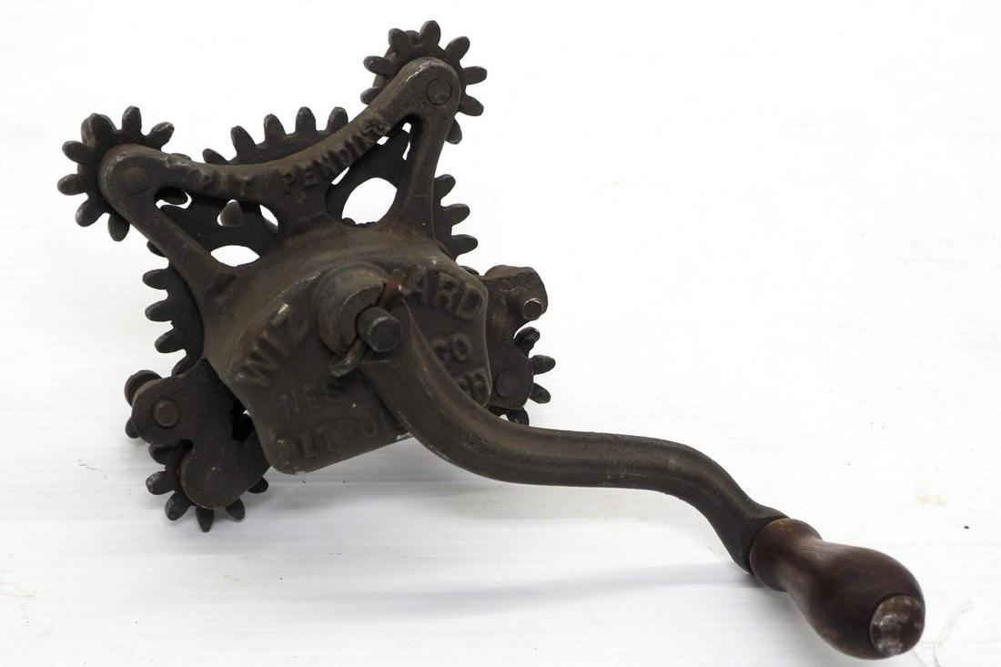 Nes Mfg. Co. "wizard" Hand Crank Rope Maker