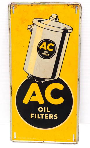 Ac Oil Filters Sign