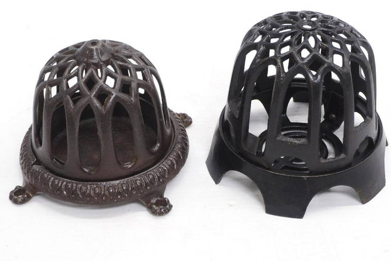 (2) Cast Iron Country Store String Holders