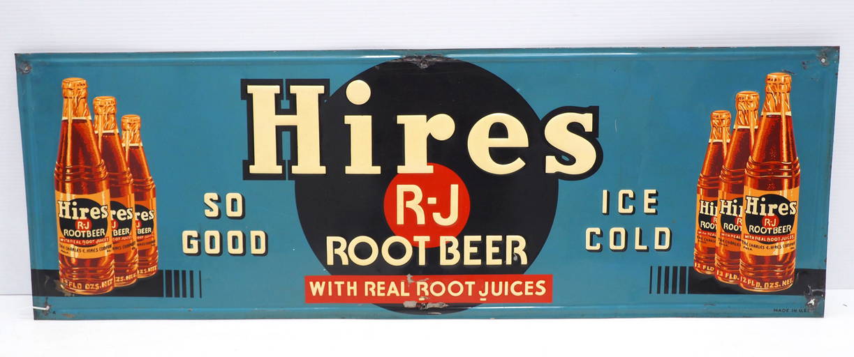 Hires Root Beer Sign