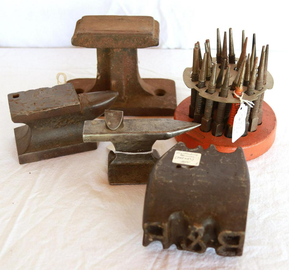Stanley Display, Anvils, Hammer Auction