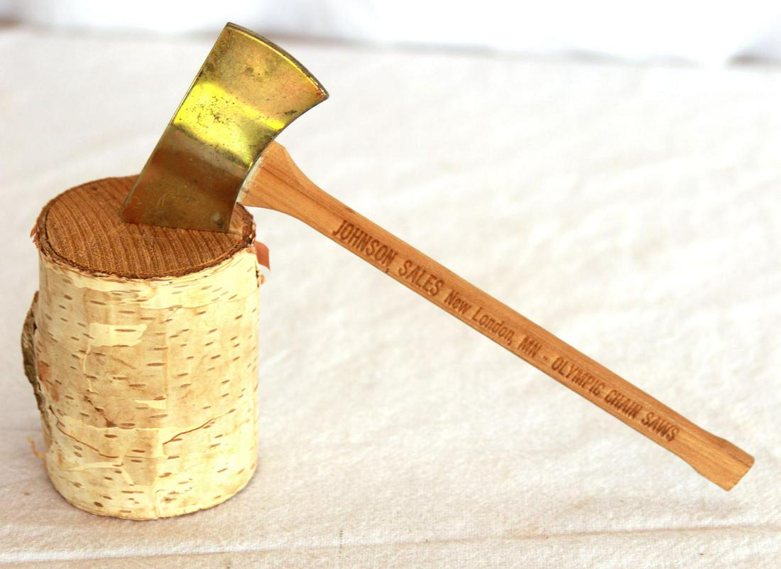 Salesman Sample Axe Auction