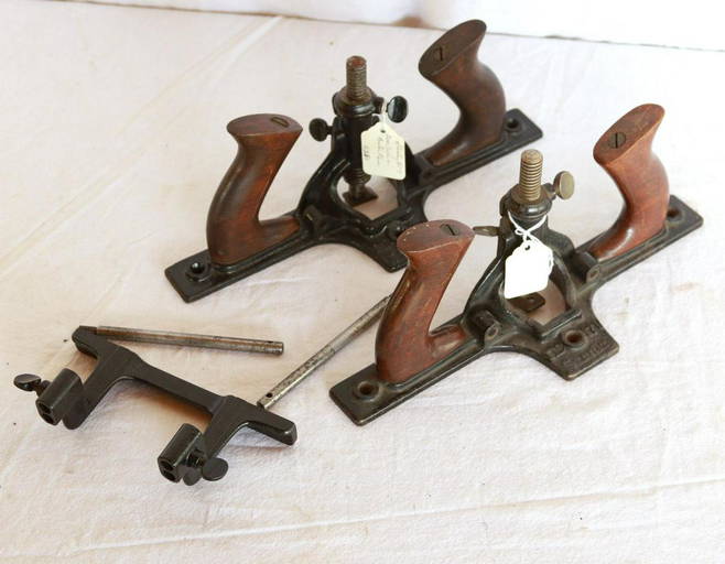 (2) Stanley #171 Door Trim Router Planes