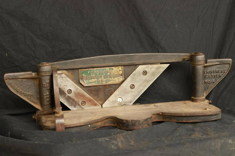 Chicago Machinery Exchange Universal Cutter