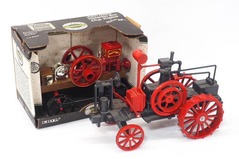 John Deere Tractor & Waterloo Boy Engine