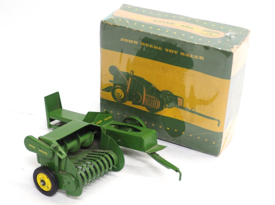 John Deere Toy Baler With Original Box