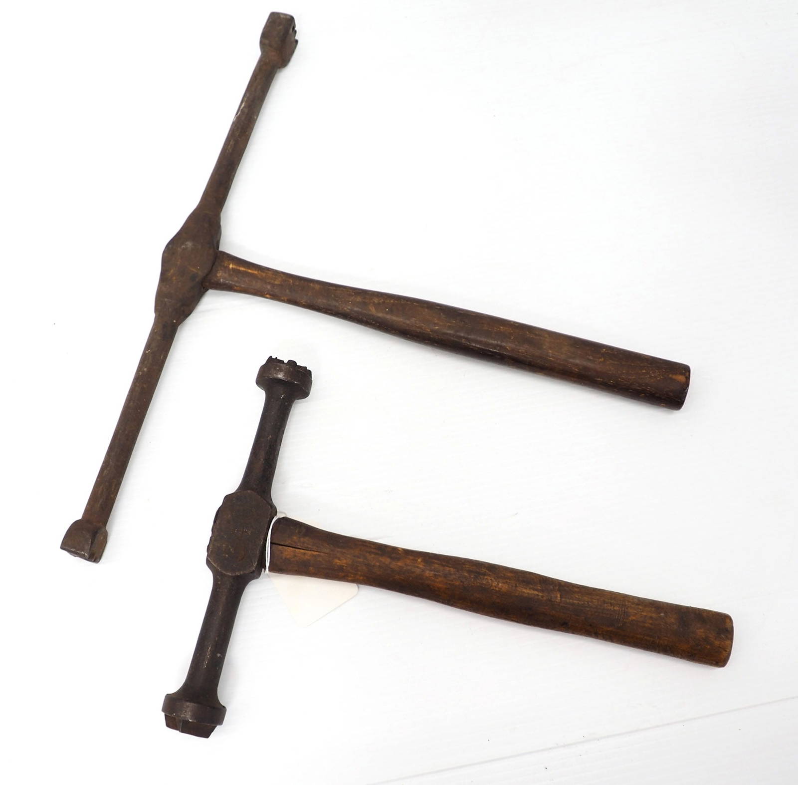 (2) Log Marking Hammers Auction