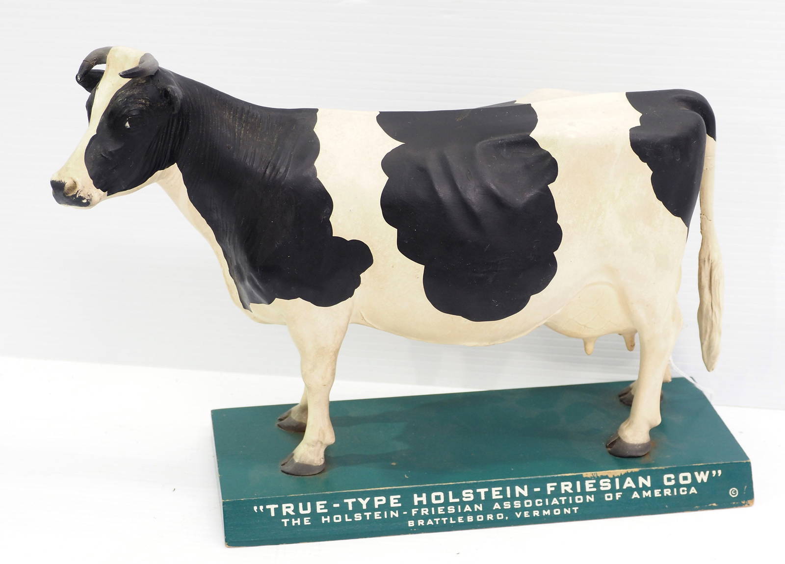 True Type Holstein Friesian Cow Model Auction