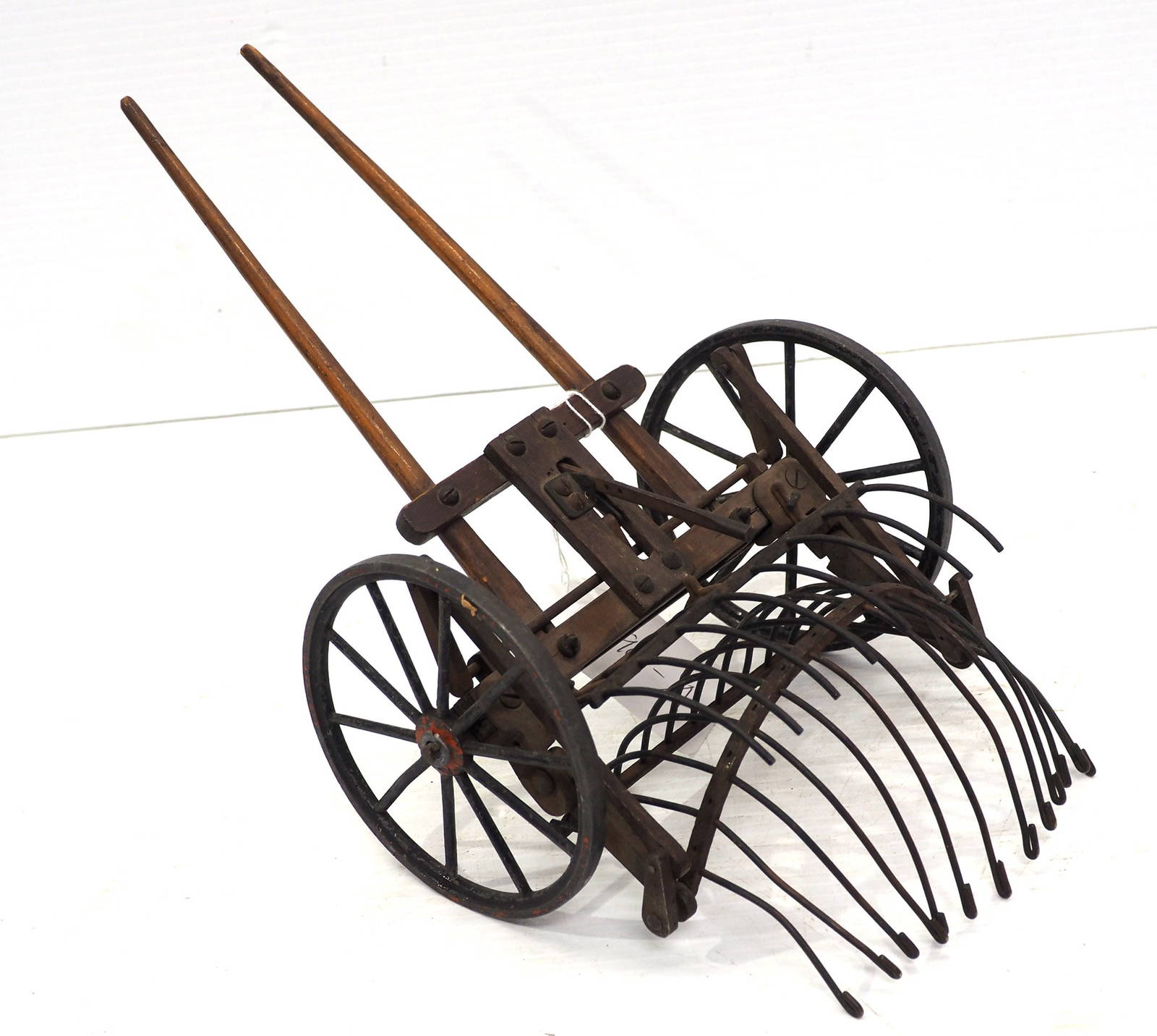Salesman Sample Horse-drawn Dump Rake Auction