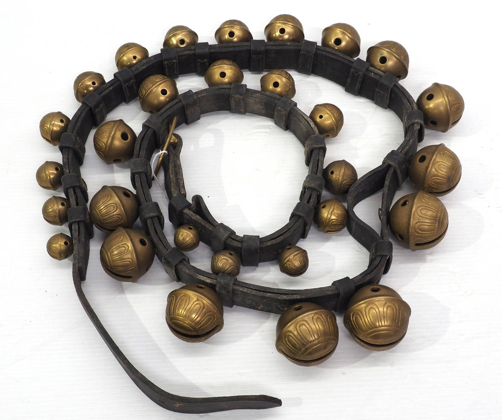 Set Of Graduated Sleigh Bells Auction