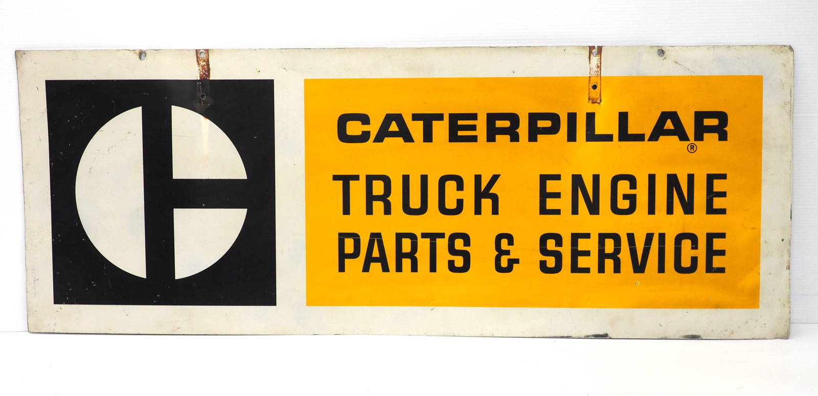 Caterpillar Truck Engines Parts & Service Sign Auction