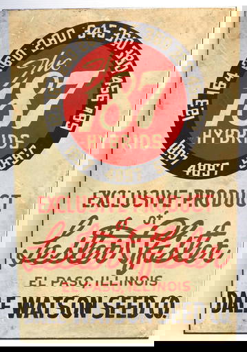 Lester Pfister Seed Corn Sign