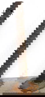 Pr. Of 45" Cast Iron Hitching Posts Auction