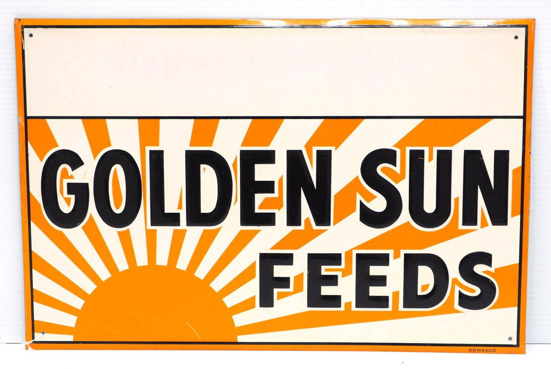 Golden Sun Feeds Sign Auction