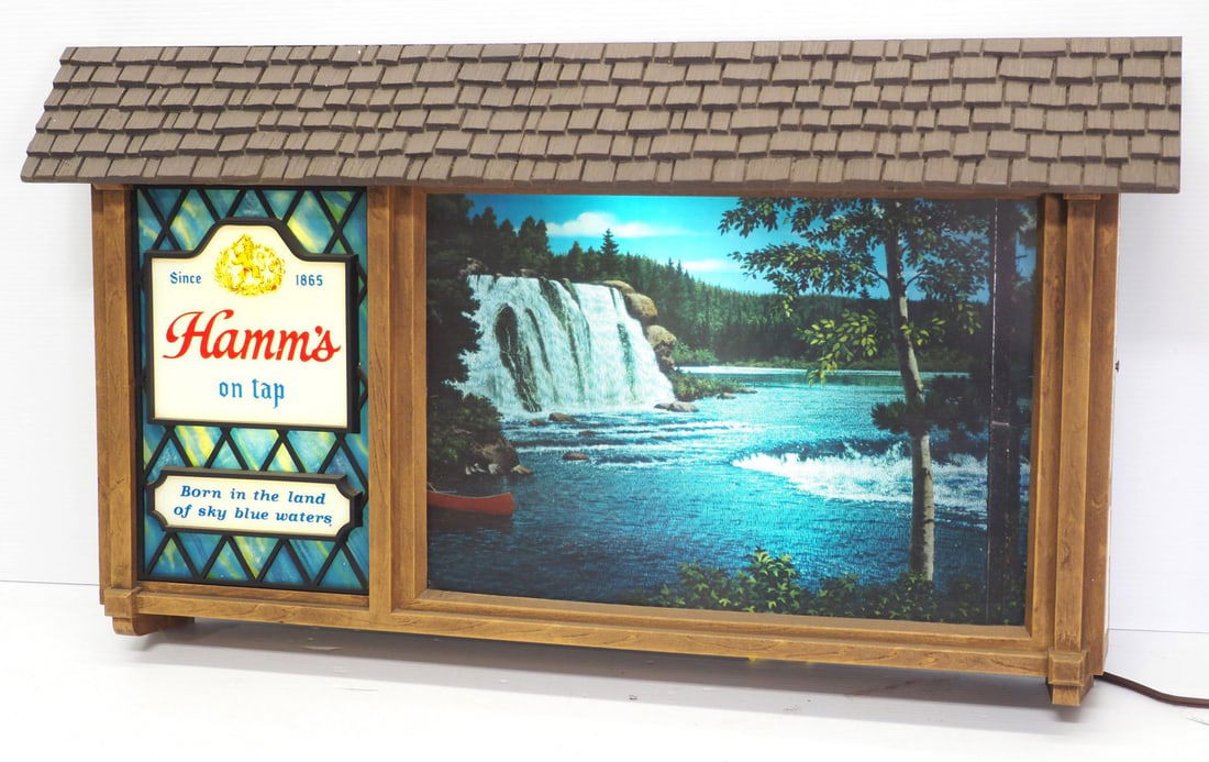 Lighted Hamm's Beer Sign Auction
