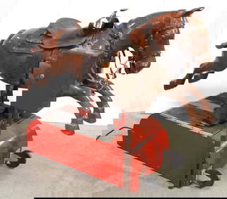 Barney Train Coin Operated Kiddie Ride