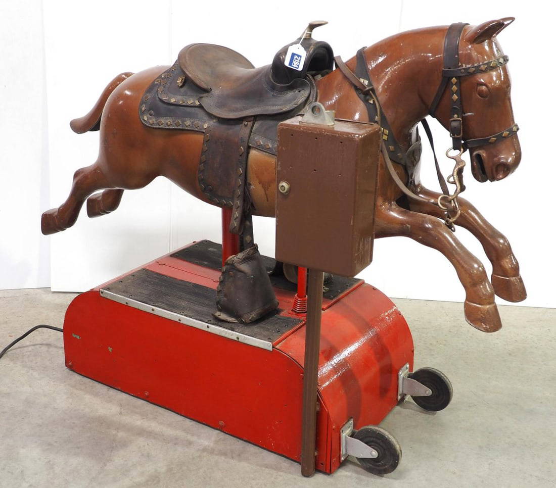 Horse Coin-operated Kiddie Ride Auction