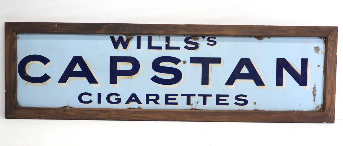 Wills's Capstan Cigarettes Sign