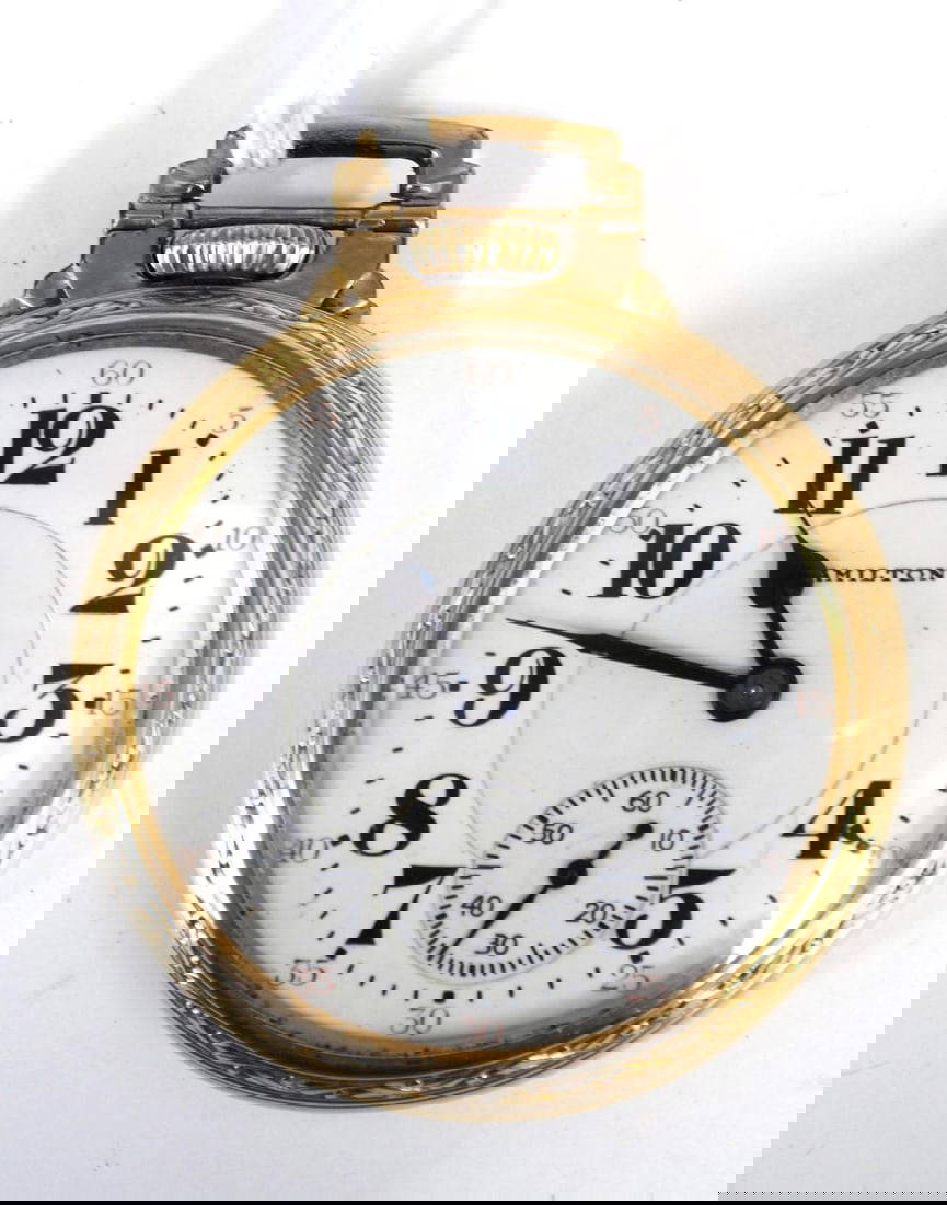 Hamilton 992e Elinvar 21j Pocket Watch Auction