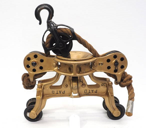 Leader Steel Track Hay Car