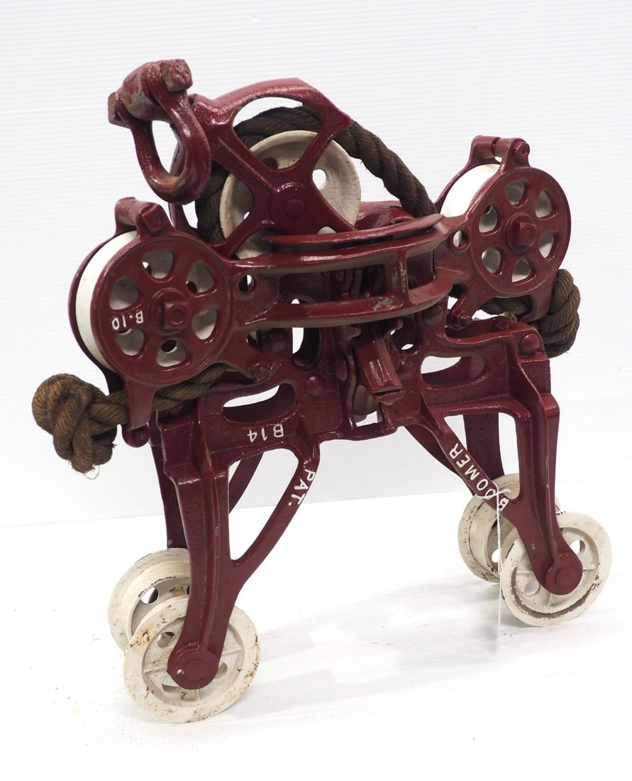 Boomer Wood Beam Hay Car