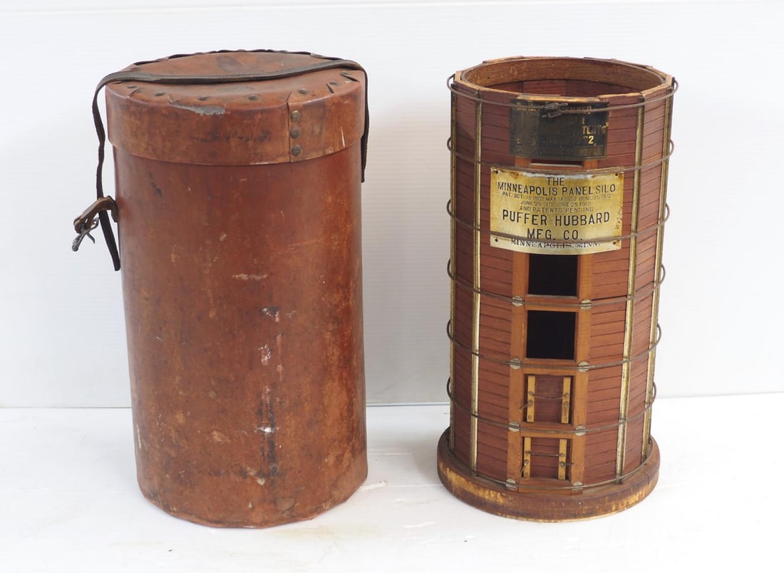 Salesman Sample Wood Stave Silo Auction