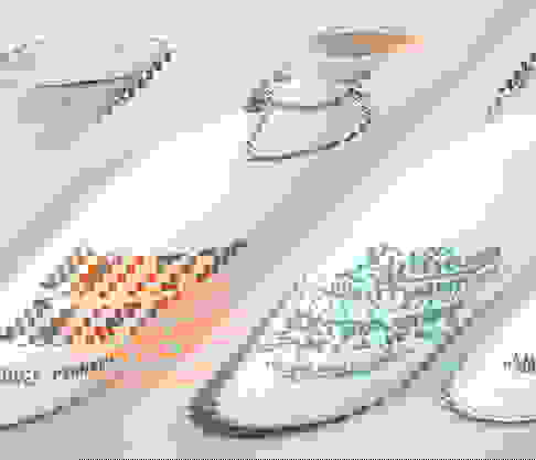 (2) 1 Gallon Milk Bottles Auction