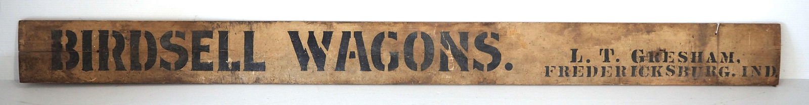 Birdsell Wagons Sign Auction