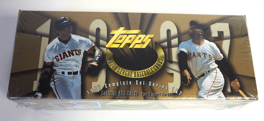 1997 Topps Complete Set Series 1 & 2 Hobby Box