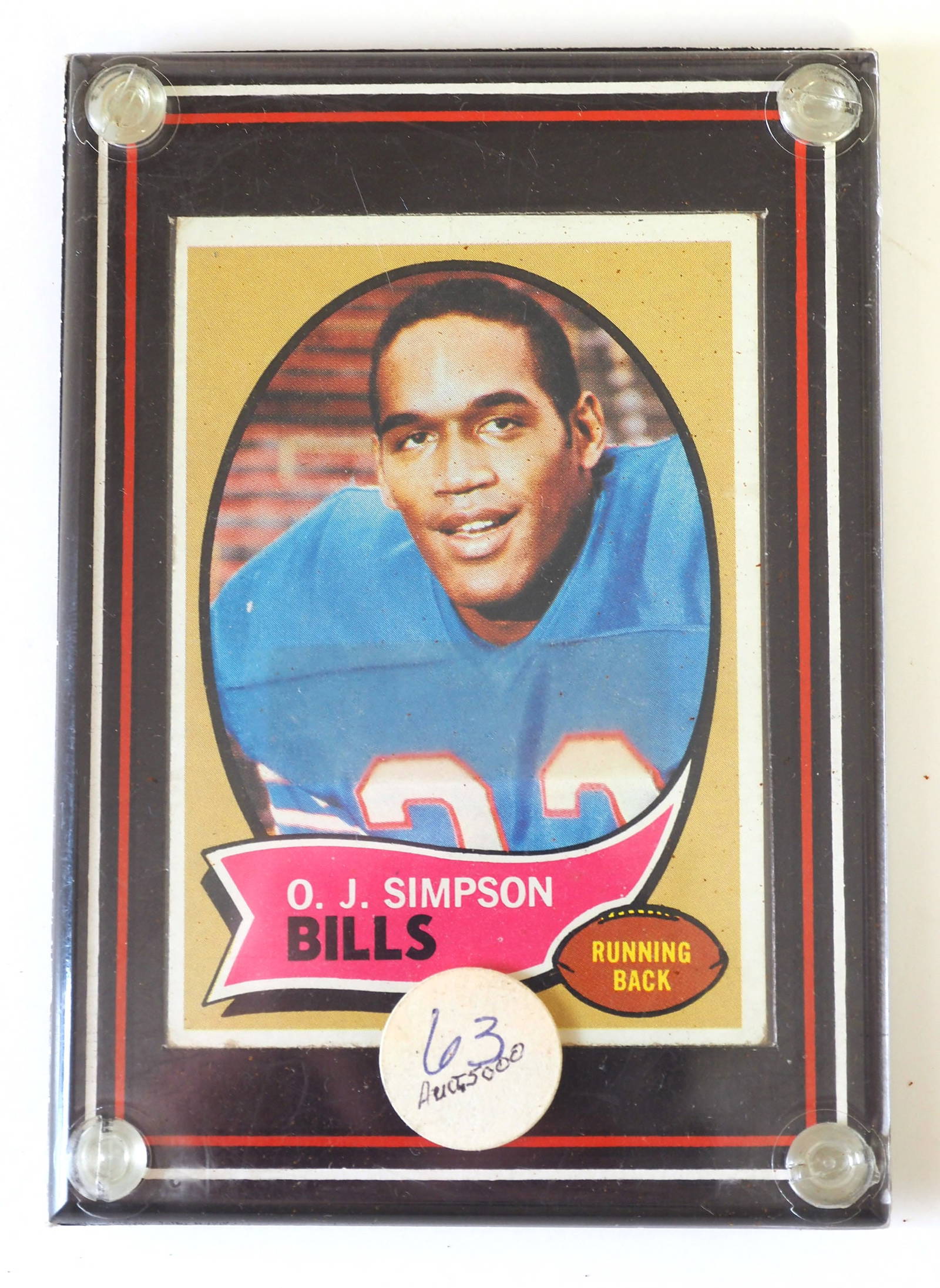 1970 Topps O.j. Simpson Rookie Card Auction
