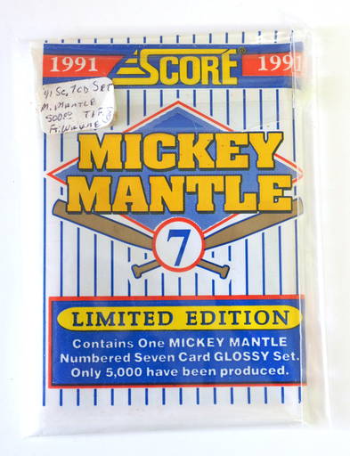1991 Score Limited Edition Mickey Mantle Pack