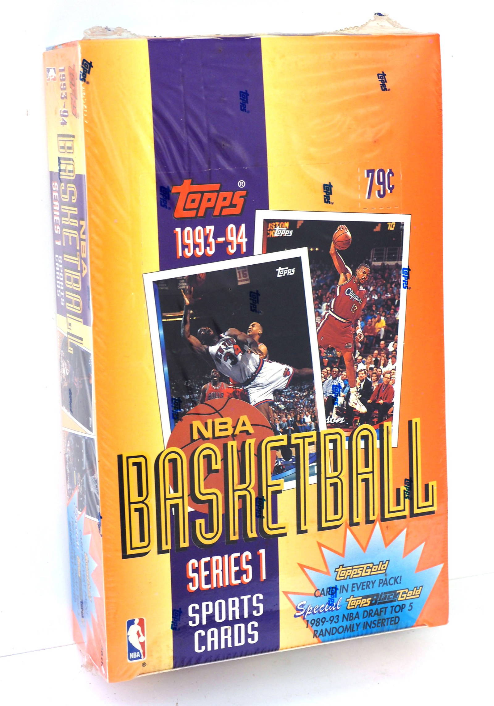 1993-94 Topps Nba Basketball Series 1 Box Auction